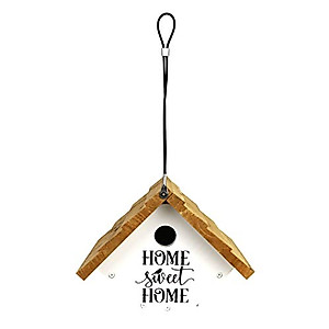 Wild Wings WWLH2-DECO Farmhouse Wren House, White
