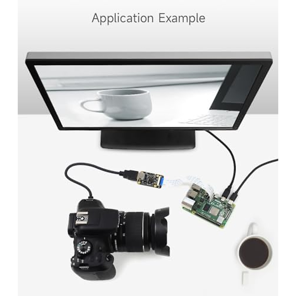 Waveshare HDMI to CSI Adapter, Compatible with Raspberry Pi 4B/3B+/3B/Pi Zero/Zero, Support 1080p@30fps Support from HDMI Input Backward Compatible