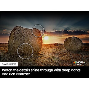 SAMSUNG QN55Q70CDFXZA 55 Inch 4K QLED Quantum HDR Smart TV with an Additional 2 Year Coverage (2023)(USED)