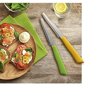 Di Canio Store Blister 6 PCS Table Knife Blue BONOMI