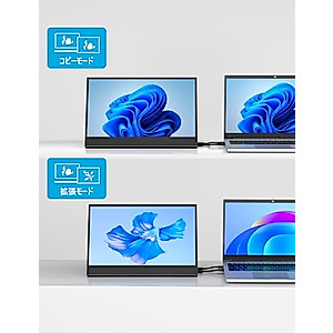 Dopesplay Portable Monitor, 15.6" Portable Gaming Monitor 1080P FHD USB-C HDMI Second External Screen, Ultra Slim IPS HDR Travel Monitor with Mount for Laptop Mac Phone PS5/4 Xbox Switch