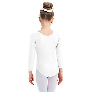 speerise Girls Long Sleeve Leotard Gymnastics Dance Leotards for Kids Dance Unitard for 3-12 Years Girls Boys