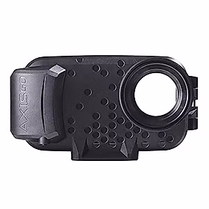 AquaTech AxisGO iPhone 12 Waterproof Phone Housing for Underwater Action Photography Snorkeling Surfing Travel Case - Deep Black