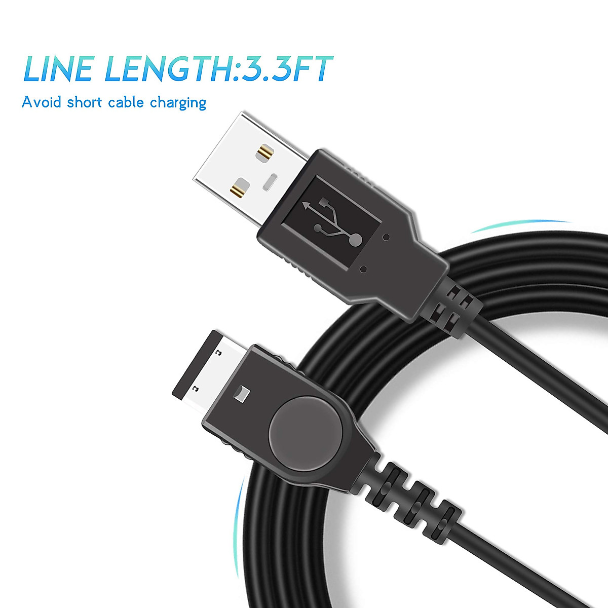 Xahpower Charger for Gameboy Advance sp, GBA SP Charger Cable Cord for Nintendo DS Original Console(NDS)/Game Boy Advance SP