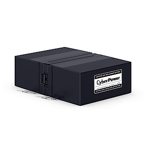 CyberPower RB1280X2B UPS Replacement Battery Cartridge, Maintenance-Free, User Installable, 12V/8Ah