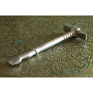 MAHARAJA Tabla Drum Set - Buy 3KG Black Brass Bayan, Finest Dayan, Hammer, Cushions & Cover PDI-EA