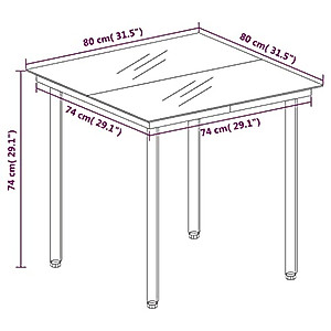 WHOPBXGAD 3 Piece Patio Dining Set Lawn Furniture,Patio Furniture Sets,Patio furnitureSui for patios, Gardens, lawns, Balconies, Poolside,Brown
