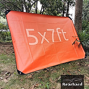 Bearhard 3.0 Heavy Duty Emergency Blanket, Emergency Tarp, Insulated Blanket, Thermal Waterproof Survival Space Blanket for Hiking, Camping