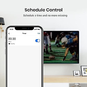 BestCon RM4C pro Smart WiFi IR and RF Remote Control for TV, STB, Air Conditioner, 433Mhz RF Blinds, Curtain, Garage Door, Works with Google Home, Alexa, IFTTT