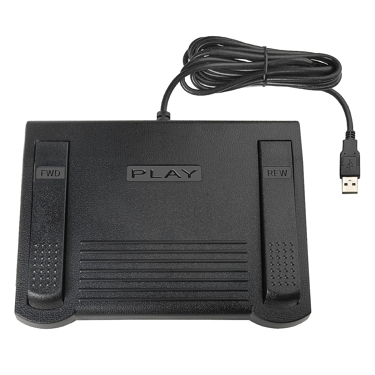 ECS-IN-USB-1 Foot Pedal Transcription Foot Control, Infinity, Ergonomic - Effortless Transcribing & Dictation, Transcribe & Dictate with Ease