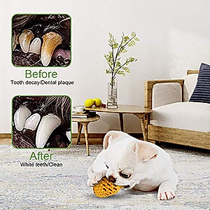 LPHSNR Pineapple Dog Toys for Large Dogs Aggressive Chewers Puppy, Indestructible Dog Chew Toys for Small Medium Dogs, Tough Dog Puzzle Toys Treat Dispensing Durable Dog Toys Teeth Clean