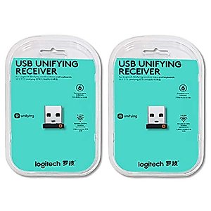 Logitech USB Unifying Receiver - 2 Pack