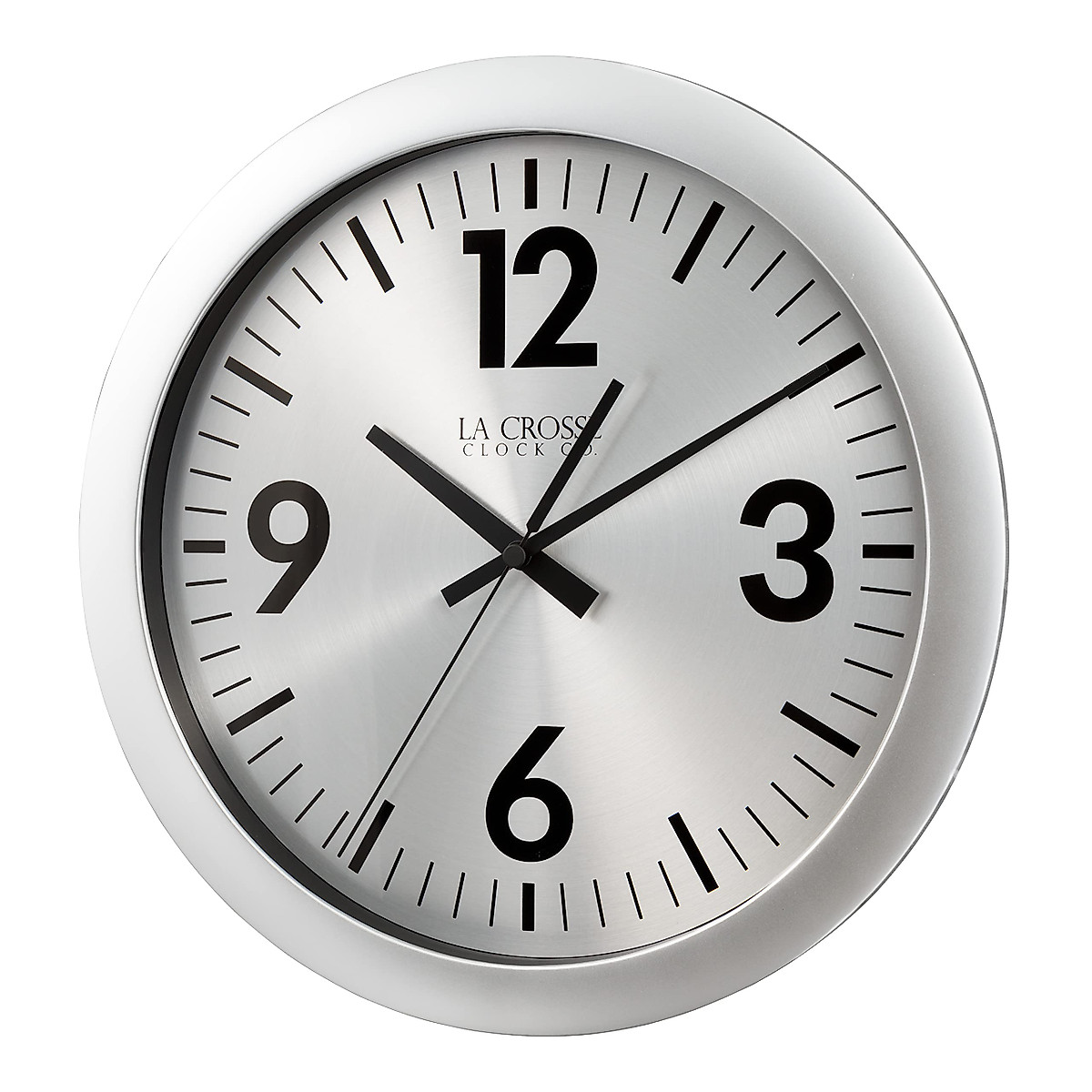 La Crosse Technology 11.5" Jett Silent Sweeping Quartz Analog Wall Clock - 404-3229