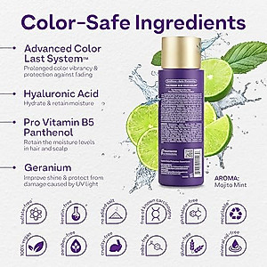 Colorproof Moisture Hair Conditioner 8.5FL. Oz. Nourishing and Moisturizing Conditioner, Mojito Mint Scent