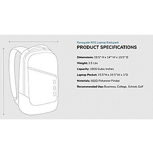 OGIO Renegade Backpack (Renegade , Dark Static)