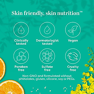 TruSkin Vitamin C Cleanser for Face - Brightening Face Wash with Vitamins C & E, Rosehip Oil, Aloe Vera and MSM - Deep Clean and Refresh for Radiant, Healthy-Looking Skin, 4 fl oz