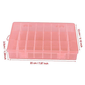 Plastic Storage Box, 4 Plastic Storage Box Plastic Storage Container Plastic Beads Rings Earrings[4pcs]