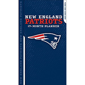 Turner Licensing New England Patriots 2023-24 17-Month Pocket Planner