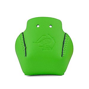 Bont Roller Skates - 100% Australian Leather Toe Cap Protectors - Roller Skate Derby Speed - Pair - Totally Lime