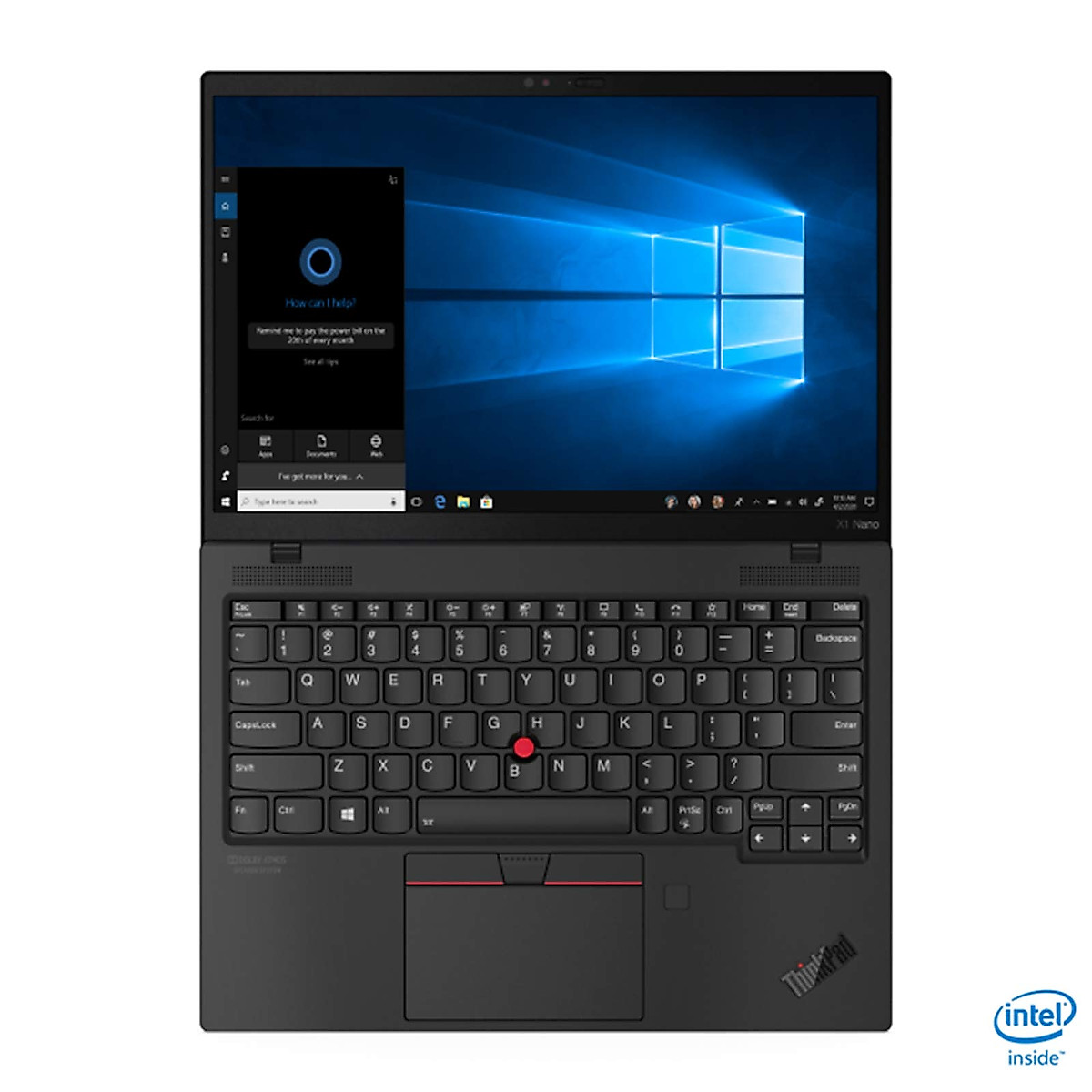 Lenovo ThinkPad X1 Nano Laptop, 13.0" 2K (2160x1350) 16:10 IPS 450nits, Intel Evo i5-1130G7, Webcam, Backlit KB, Wi-Fi 6, Thunderbolt 4, Iris Xe, Windows 10 Pro (16GB RAM | 512GB PCIe SSD)