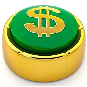 The Money Button | Ka-Ching! Cash Register Sound Effect Button (Batteries Included) Entrepreneur Back to School Office Sales Marketing Gag Gift Hype Nut