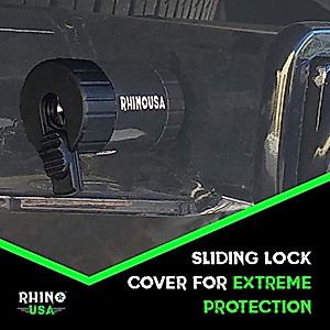 Rhino USA Locking Hitch Pin and Hitch Tightener Bundle - Includes Our Top Selling Anti Rattle Hitch Tightener Plus Our Patented Trailer Hitch Locking Pin