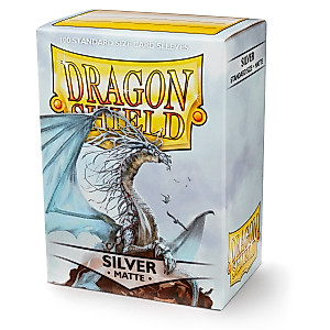 Dragon Shield - Matte Silver 100