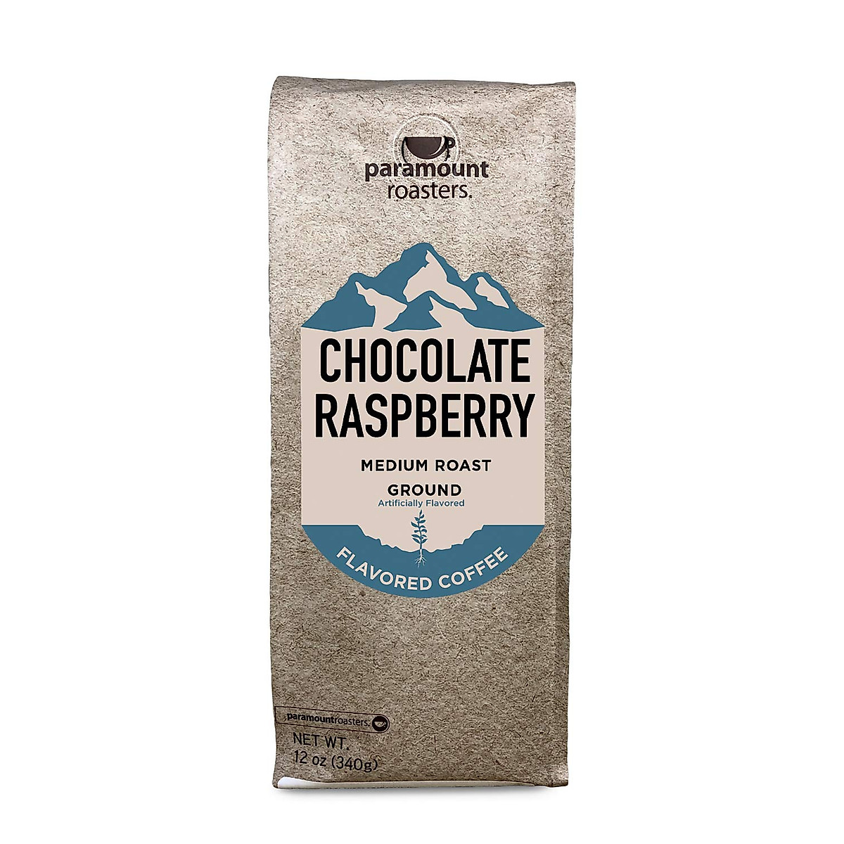 Paramount Roasters Chocolate Raspberry Flavored Coffee – 100% Arabica, Ground Coffee, 12oz Bag, by Paramount Coffee Company