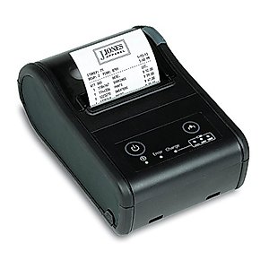 Epson C31CC79312 Series TM-P60II Wireless Label Printer, 802.11 B/G/N, 2.4Ghz, A/N, 5Ghz, Battery, Belt Clip, USB Cable, Black
