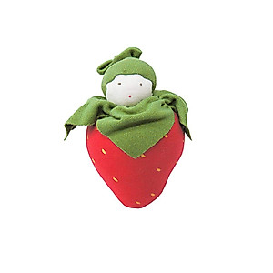 Under the Nile Organic Cotton Stuffed Fruit or Vegetable (Strawberry)