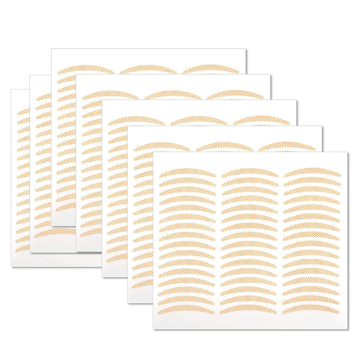 336Pcs Invisible Single Side Eyelid Tape Stickers, Eyelid Lifter Strips for Droopy Hooded Eyes, Eyes Makeup, Uneven Mono-eyelids