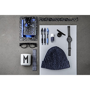 Pilot G-2 Retractable Gel Ink Rollerball Pens - 0.7mm Nib Tip - Wallet Set of 6 - Professional Dark Colours