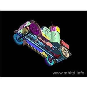 Master Box MB72008 1/72 British Austin Mk.4 Armored Car with Hotchkiss Machine Gun Plastic Model