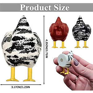 3 Pcs Chicken Butt Magnets Fun Animal Butt Fridge Magnets Refrigerator Magnets Creative Cute Chick Magnets for Refrigerator Whiteboard Map Home Office Decoration