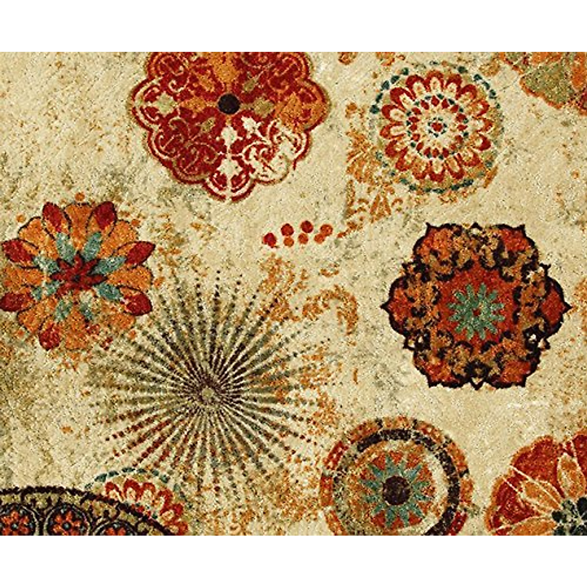 Mohawk Home Caravan Medallion Ornamental Accent Area Rug, 2'6"x3'10", Multi