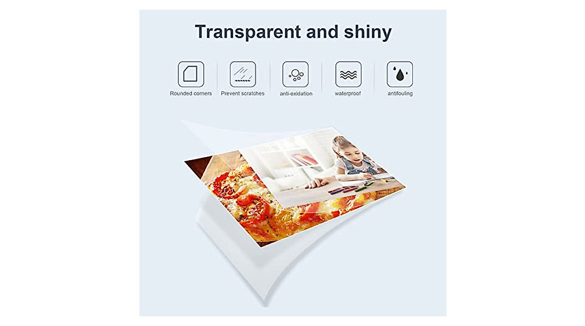 300 Pack 3 Mil Laminating Pouches - 5 Sizes (Letter, Photo)