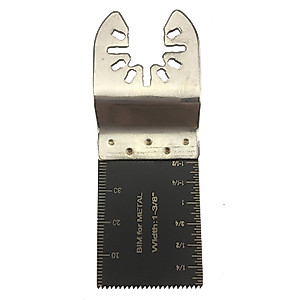 BaiFM 20PCS Wood/Metal Oscillating Multitool Quick Release Saw Blades Fit Fein Multimaster Porter Cable Black & Decker Bosch Dremel Craftsman Ridgid Ryobi Makita Milwaukee Dewalt Rockwell