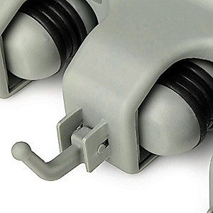 This Good Rate Mop and Broom Holder, Wall Mounted Garden Tool Storage Tool Rack Storage & Organization for Your Home, Closet, Garage and Shed (3Hole 4hanging)