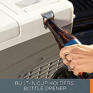 Worx 20V Mini Refrigerator 24 Qt, Portable Electric Cooler, Car Cooler Fridge for Truck RV Camping, Power Share WX876L (Batteries and Charger Included)