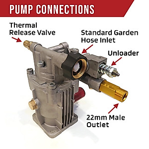 Himore Honda EXCELL XR2500 XR2600 XC2600 EXHA2425 XR2625 Pressure Washer Pump KIT by The ROP Shop