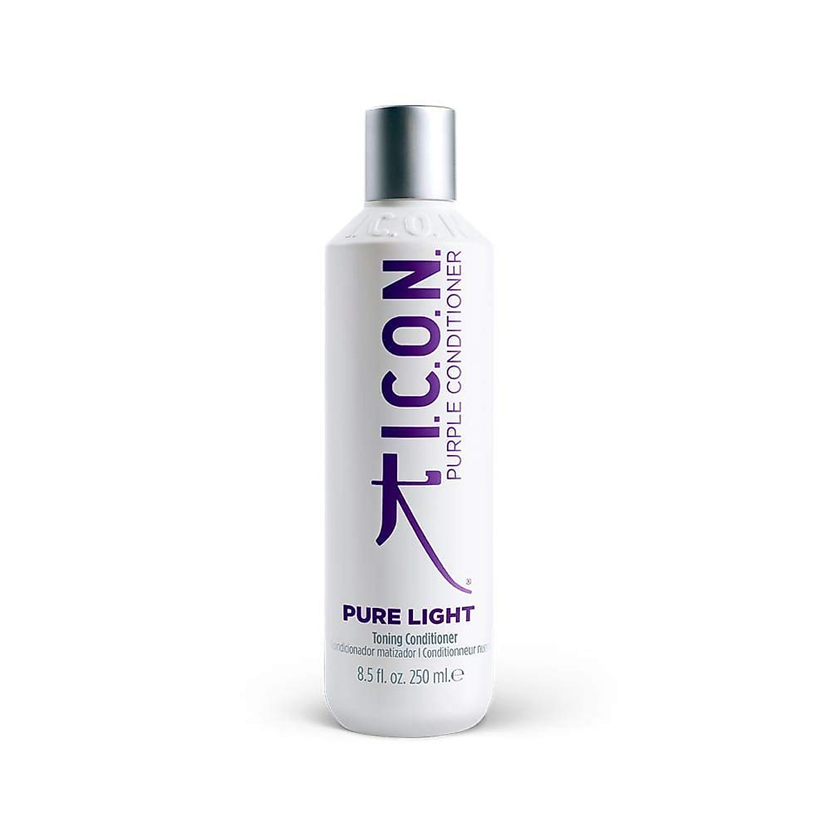 K.I.C.O.N. Pure Light Purple Shampoo & Conditioner DUO 8.5 oz. Made in USA