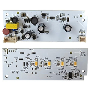 Gxcdizx W10515057 3021141 Refrigerator Freezer Main LED Light Board for Whirlpool Kenmore Maytag,LED Light Set -Replaces AP6022533 PS11755866 WPW10515057