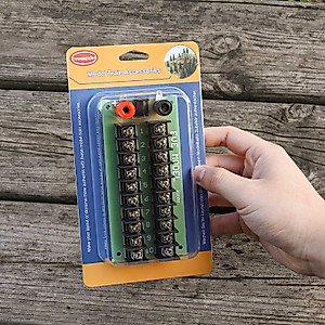 PCB005 1X Power Distribution Board 3 Inputs 2 x 10 Outputs for DC AC Voltage