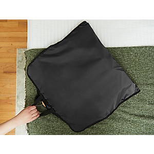 Covermates Keepsakes Garment Bag Set - Premium Polyester - Full Length Zipper - ID Window - Carrying Handles - Closet Storage, Black