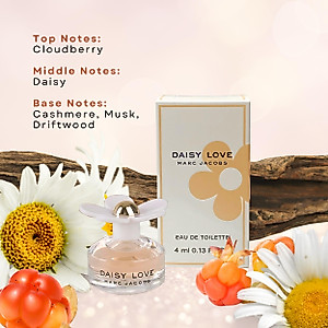Marc Jacobs Daisy Love Perfume for Women Mini EDT Splash 0.13 Ounce