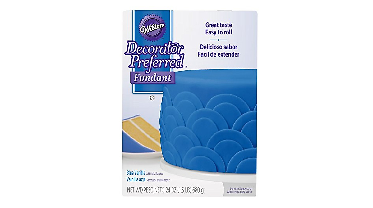 Wilton Blue Fondant Icing - Easy and Versatile
