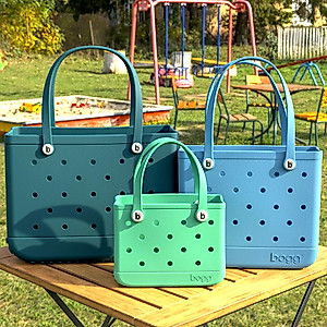 4-Pack Replacement Buttons with B for Bogg Bag Handle Strap. Compatible with Bogg Bag Beach Tote Handles. Fix Your Bogg Bag Handle Quickly and Easily with Replacement Rivets