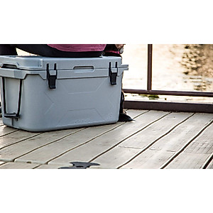 Bison 50 Quart Hard Cooler, Camping Cooler, Fishing Cooler, Insulated Cooler, Boat Cooler, Rotomolded Cooler, Ice Chests, Camping Coolers, Marine Cooler, Hard Shell Cooler