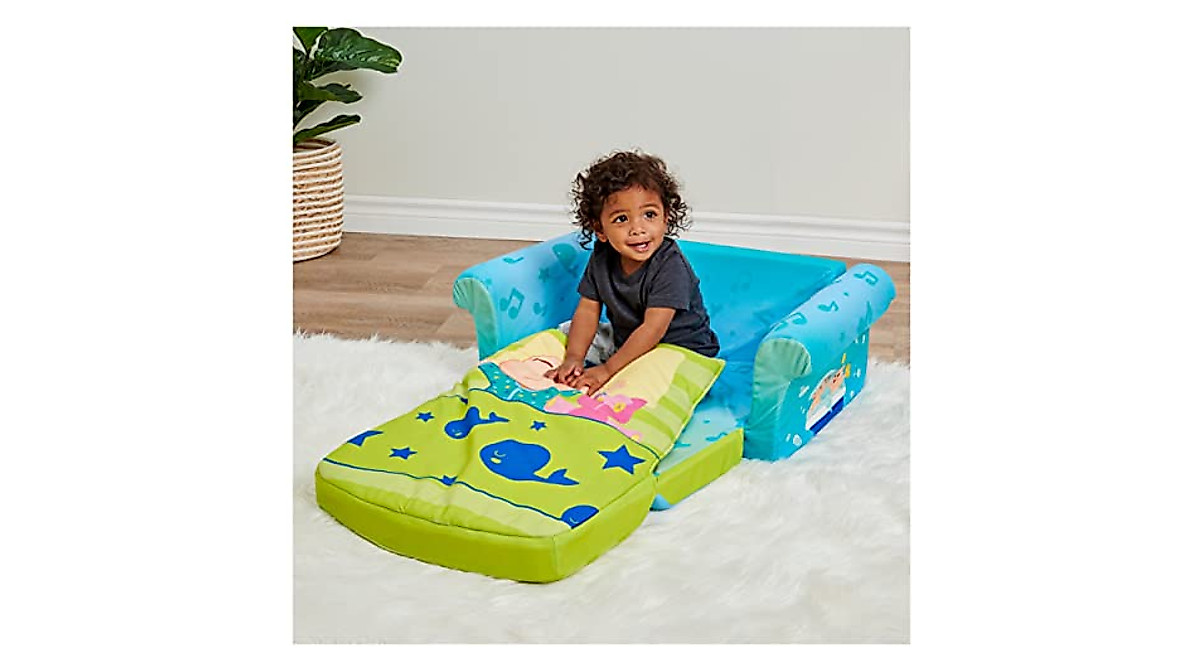 Cocomelon 3-in-1 Slumber Sofa for Kids - Cozy & Fun