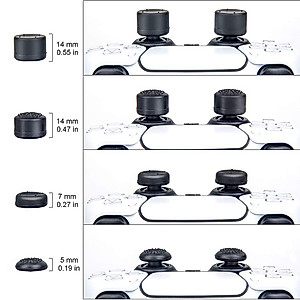 ASFSKY PS5 DualSense Controller Carry Case PS5 Controller Storage Bag Travel Carrying Case Holder Shockproof Protective Hard Case for PlayStation 5 DualSense Controller (WHITE+BLACK)